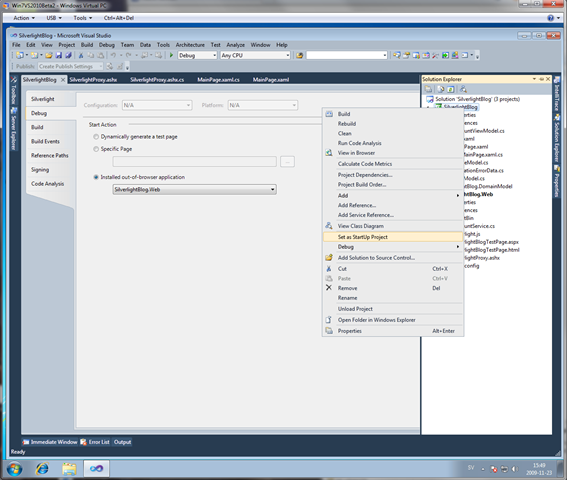 Fredrik Normén Using The Webbrowser Control And Debug A Silverlight Out Of Browser Oob